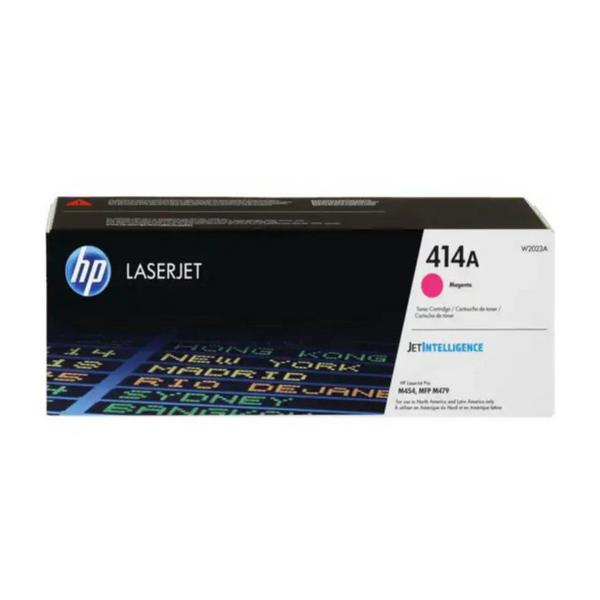 Cartucho de Toner Original: HP® W2023A (414A) MAGENTA – Tintas y Toners ...