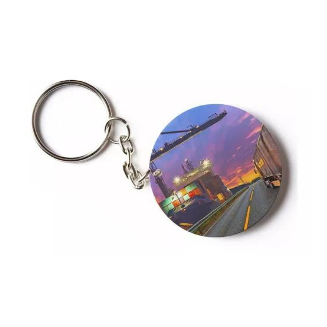 Round keychain – Tintas y Toners del Caribe, Inc